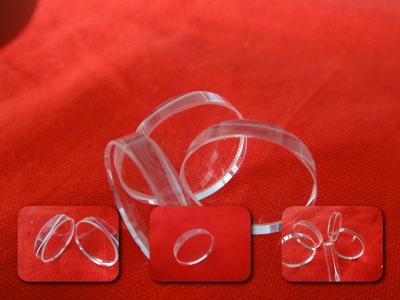 China Small clear quartz glass plate JGS2 for sale