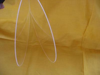China Thin clear quartz glass plate for sale