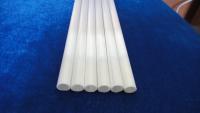 China Frosted white quartz glass tube for sale
