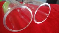 China One end closed clear quartz glass tubes fire burning for sale