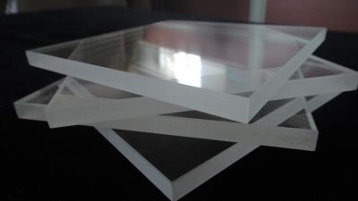 China Clear quartz plate with polished for sale