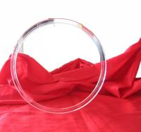 China High Purity Quartz Ring 99.9% Diameter 1.5-300mm for Semiconductor and Lamp Manufacturing for sale