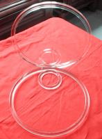 China High Purity Transparent Quartz Glass Rings 1.5-300mm Diameter for Semiconductor for sale