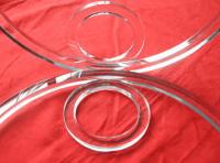 China High Purity Transparent Quartz Glass Rings 1.5-300mm Diameter for Semiconductor for sale