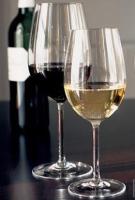 China Lead-Free Crystal Wine Glasses 625ml 224mm High Clarity Durable Stemware for sale