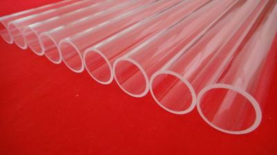 China Clear Fused Quartz Tubes 15-420mm OD High Purity 99.99% for Semiconductor and Photovoltaic for sale