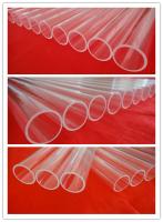 China Clear Quartz Glass Tube 99.99% Purity 1700°C Softening Point for Semiconductor for sale
