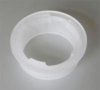 China Opaque Quartz Flange 500mm Diameter High Temperature 1100°C Corrosion Resistant for sale