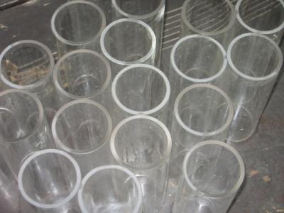 China High Purity Silica Transparent Quartz Sheath 1200°C High Temperature Resistance for sale