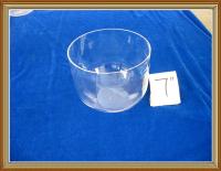 China CRYSTAL CLEAR D NOTE CRYSTAL SINGING BOWL 7