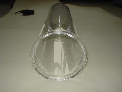 China Clear Fused Quartz Tubing- Closed One End for sale