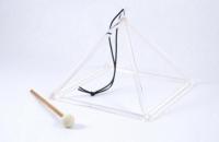 China Crystal Singing Merkaba Star 3 to 14 Inch Pure Quartz Healing Chakra Gong for sale