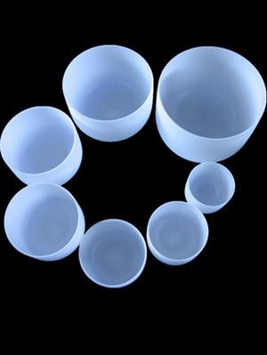 China The Seven Quartz Singing Bowls Chakra Set for sale