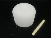 China Large Diameter Fused Opaque Quartz Crucible 99.99% Purity High Temperature Resistant for sale