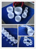 China Full set quartz crystal singing bowls for sale