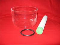 China 99.9% Pure Quartz Crystal Singing Bowls 6 to 24 Inch for Sound Healing and Meditation for sale