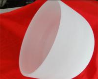 China Frosted Crystal Singing Bowls 99.9% Pure Quartz 6-24 Inch for Sound Healing Meditation for sale