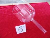 China Crystal Sound Therapy Clear Singing Bowls 6 to 10 Inch Pure Quartz Healing for sale