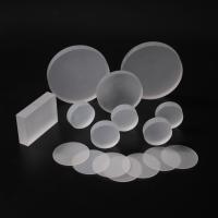 China High Purity Fused Silica Quartz Glass Plate 99.99% SiO2 1250C Operating Temperature for sale