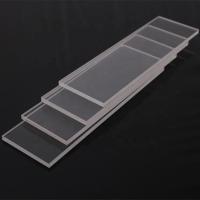 China Fused Silica Quartz Glass Sheet 99.99 Purity 1250C Operating Temperature Custom Sizes for sale