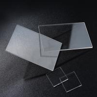 China Fused Silica Quartz Glass Sheet 99.99 Purity 1250C Operating Temperature Custom Sizes for sale