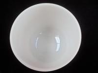 China Direct Manufacturer White Chakra Tuned Quartz Singing Bowl 8-14 Inch with Suede Mallet for sale