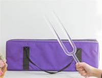China Quartz crytal tuing fork one set with carrying case and rubber mallet for sale