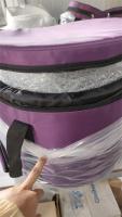 China Purple Crystal Singing Bowl Padded Carrying Cases with thick layer for sale