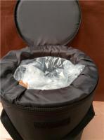 China Dark Blue Crystal Singing Bowl Padded Case for sale