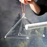 China Portable Clear Quartz Crystal Singing Gong 3-14 Inch for Healing Sound Bath Energy for sale