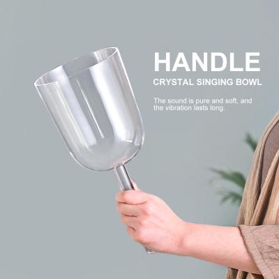 China Best quality Quartz Clear Singing Bowls for sale