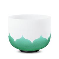 China Lotus Chakra Crystal Singing Bowl Set 8-14 Inch 7 Notes for Sound Healing Meditation for sale