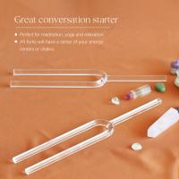 China Pure Quartz Crystal Singing Tuning Forks 432Hz 16mm 400mm Set with Accessories Factory Direct for sale