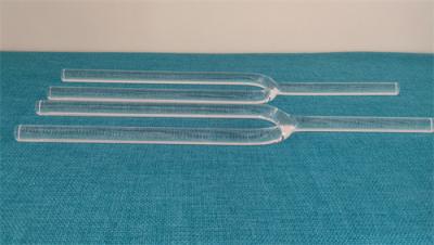 China Crystal Tuning Fork Set for Sound Therapy 16mm 400mm Full Diatonic Scale with Carrying Case for sale
