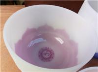 China Chakra Lotus Quartz Crystal Singing Bowls Full Set 6-14 Inch 440Hz 432Hz Wholesale for sale