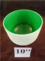 China 99.9% Pure Quartz Singing Bowl Indigo 6-24 Inch for Sound Healing A Note for sale