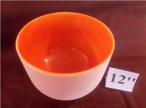 China 99.9% Pure Quartz Singing Bowls 6 to 24 Inch for Sound Healing and Chakra Tuning for sale