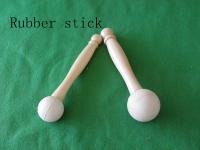 China Wooden mallet(striker) with rubber ball for sale
