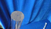 China Prex Heat Resistant Quartz Glass Rod 4-50mm Diameter for Laboratory and Industrial Use for sale