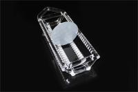 China Transparent Quartz boat made of high purity quartz for sale