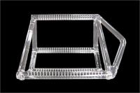 China Transparent Quartz boat made of high purity quartz for sale