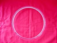 China Transparent Quartz Glass Ring 99.9% Purity Diameter 1.5-300mm for Semiconductor Manufacturing for sale