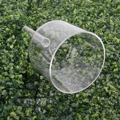 China 99.99% Pure Quartz Crystal Singing Bowl with Handle 6-8 Inch for Sound Healing and Meditation for sale