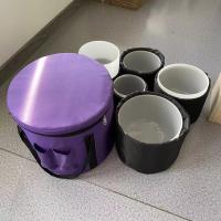 China Heavy Duty Nylon Carrying Bag for Quartz Singing Bowls 8-14 Inch Two Way Zipper for sale