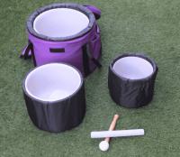 China Purple Singing Bowl Carrying Case 8-14 Inch Thick Padded Protective Bag for sale