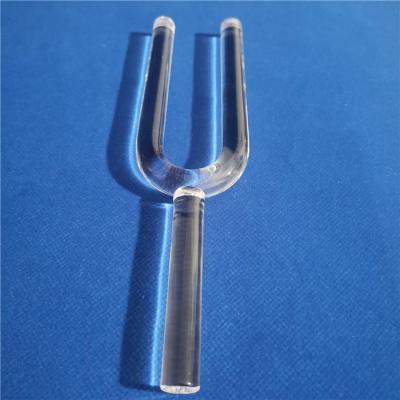 China High Purity Quartz Tuning Forks 16mm 26mm Chakra Tuned Sound Healing Set for sale