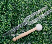China Small 16mm quartz tuning fork chakra sets with carrying bag and EPE Foam Board for sale