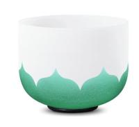 China Lotus Chakra Crystal Singing Bowl Set 8-14 Inch 7 Notes for Sound Healing Meditation for sale