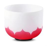 China Lotus Chakra Crystal Singing Bowl Set 8-14 Inch 7 Notes for Sound Healing Meditation for sale