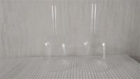 China CHAKRA HANDLE CLEAR CRYSTAL CLEAR  SINGING BOWLS MOQ 1 HAND MADE TOP QUALITY for sale